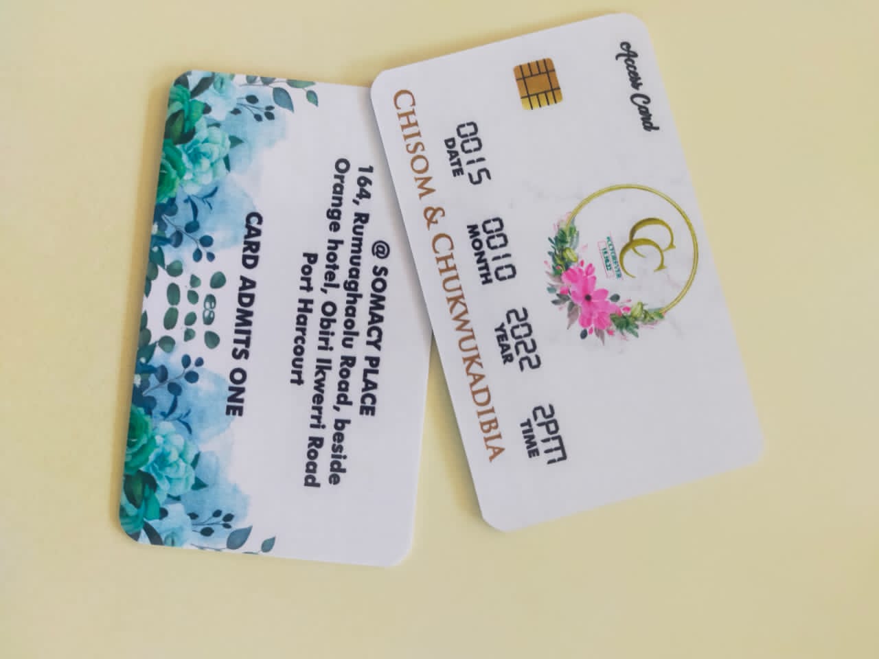 BAC 10 Access cards – Bliss Cards